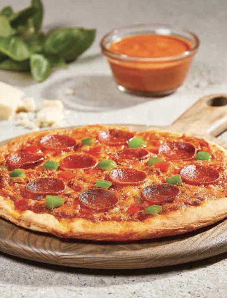 Pizza alla Vodka with Peppers & Pepperoni – Eric Theiss
